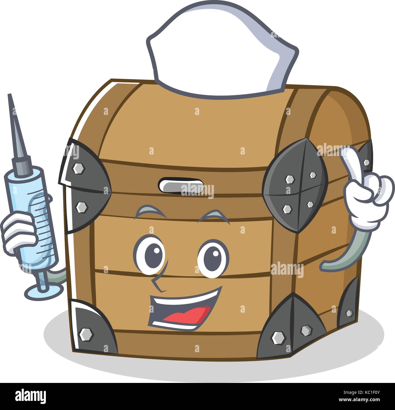 Nurse chest character cartoon style Stock Vector Image & Art - Alamy