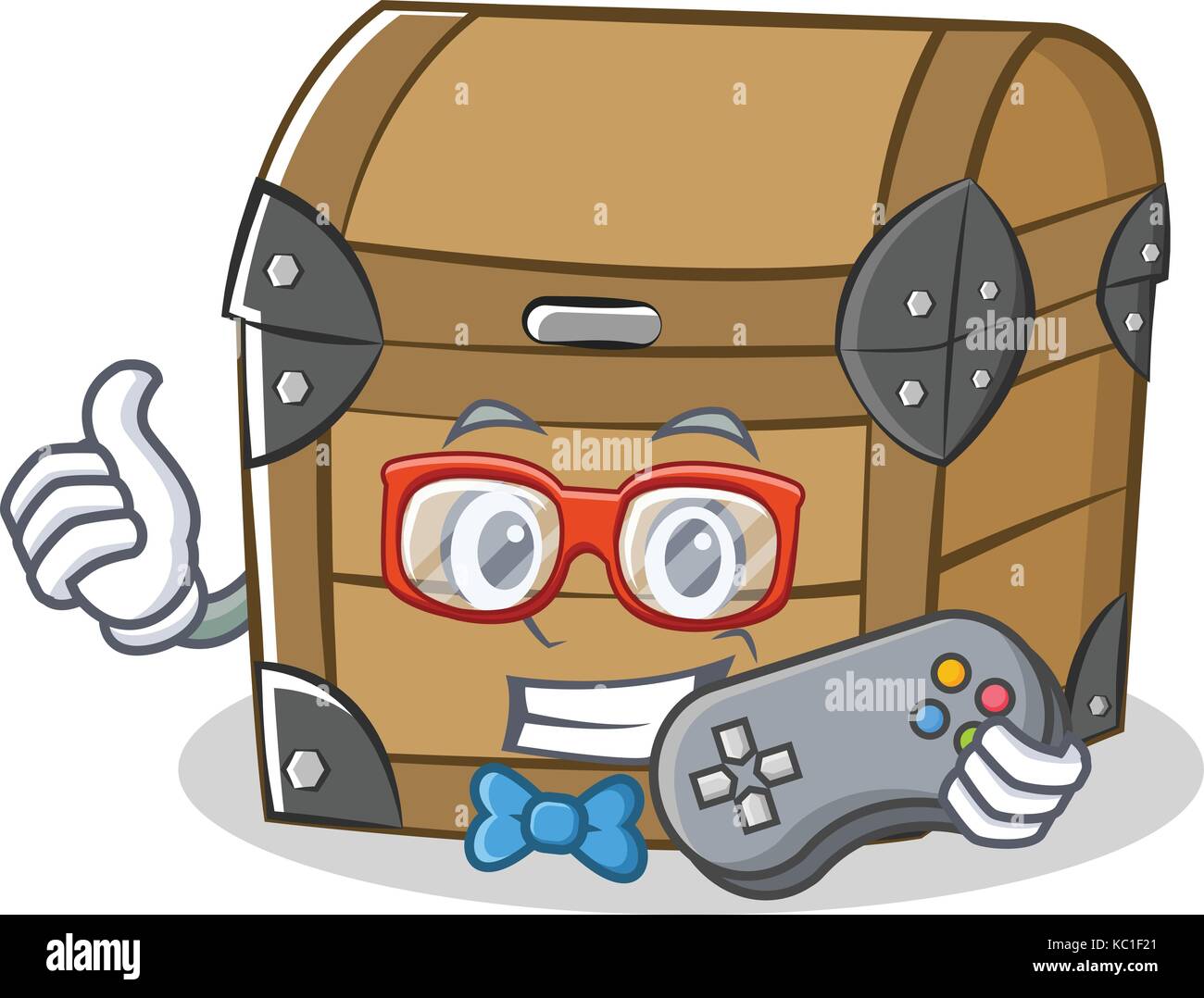 Gamer chest character cartoon style Stock Vector Image & Art - Alamy