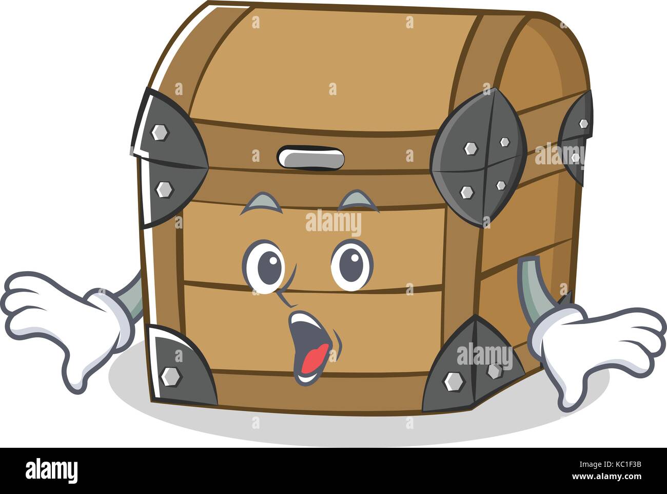 Surprised chest character cartoon style Stock Vector Image & Art - Alamy