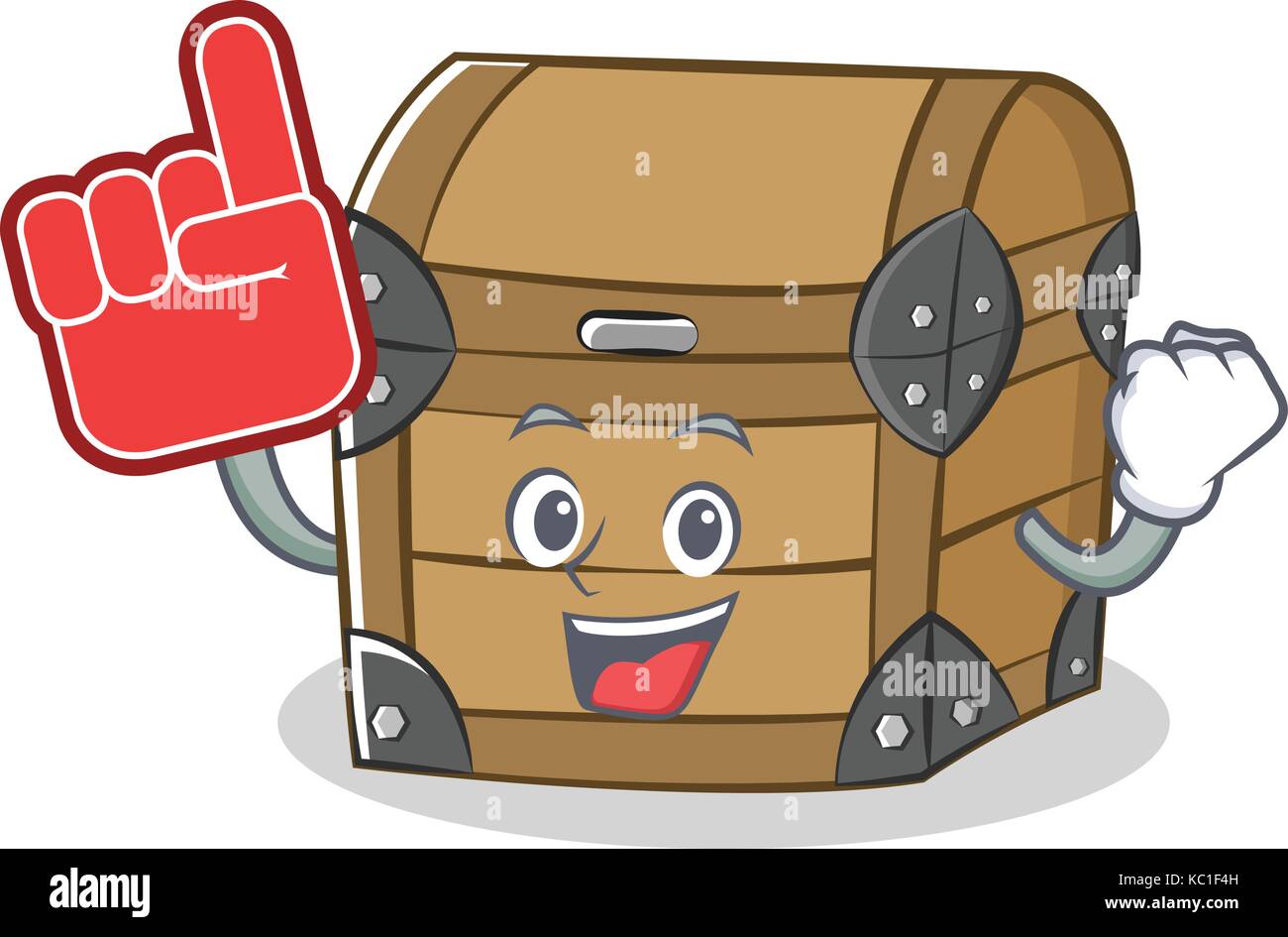 Finger chest character cartoon hi-res stock photography and images - Alamy