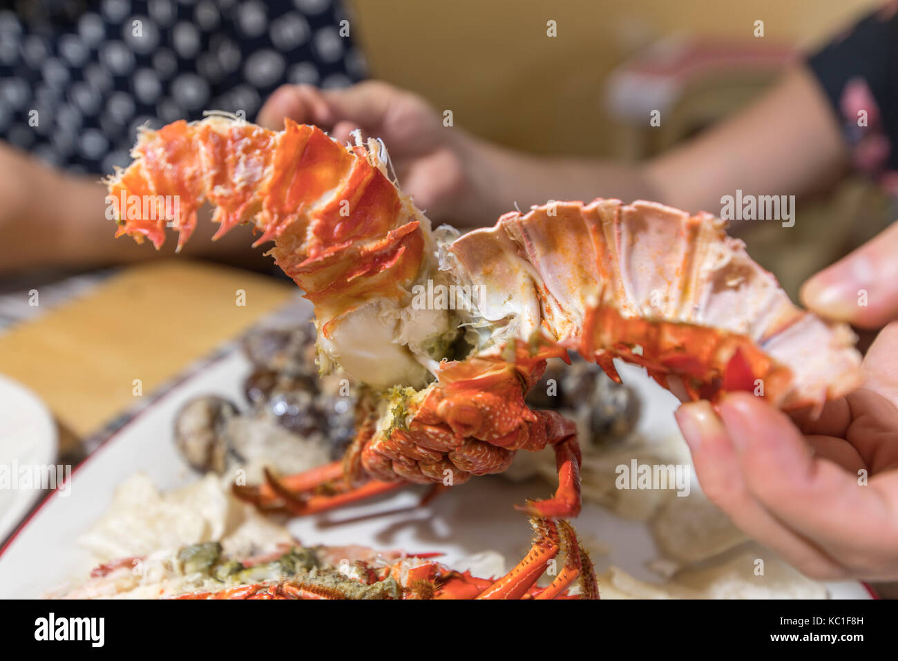 steamed Lobster in Batanes, Philippines Stock Photo - Alamy
