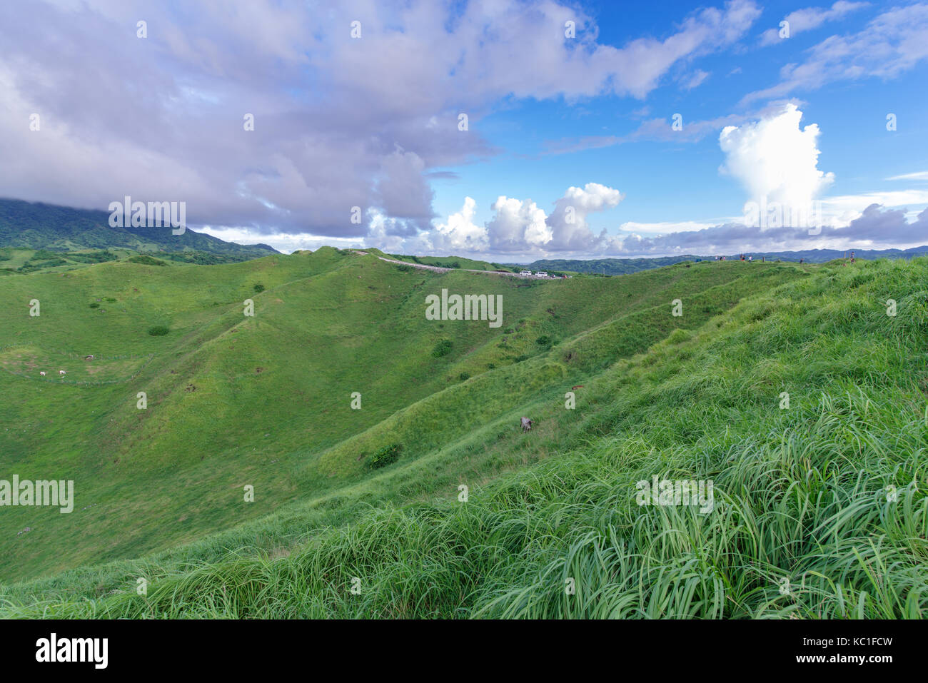 View from Vayang Rolling Hills, Ivatan Island, Batanes, Philippines ...