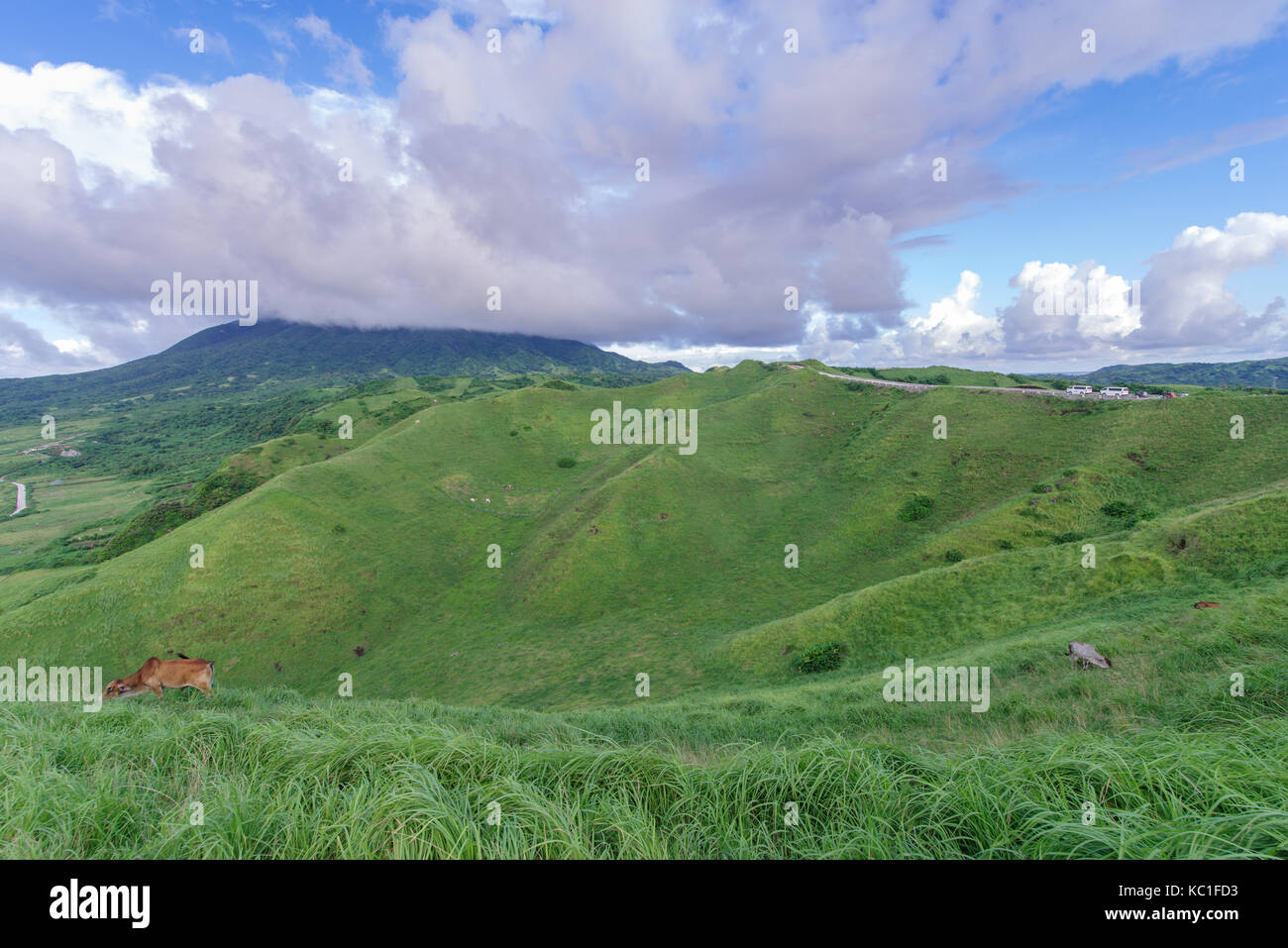 View from Vayang Rolling Hills, Ivatan Island, Batanes, Philippines ...