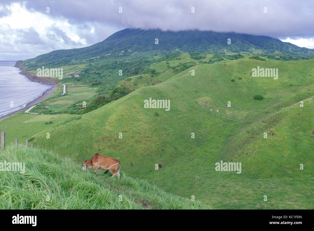 View from Vayang Rolling Hills, Ivatan Island, Batanes, Philippines ...