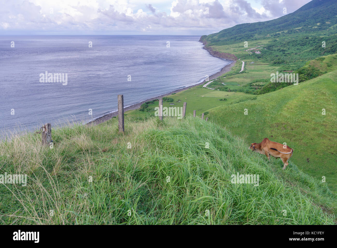 View from Vayang Rolling Hills, Ivatan Island, Batanes, Philippines ...