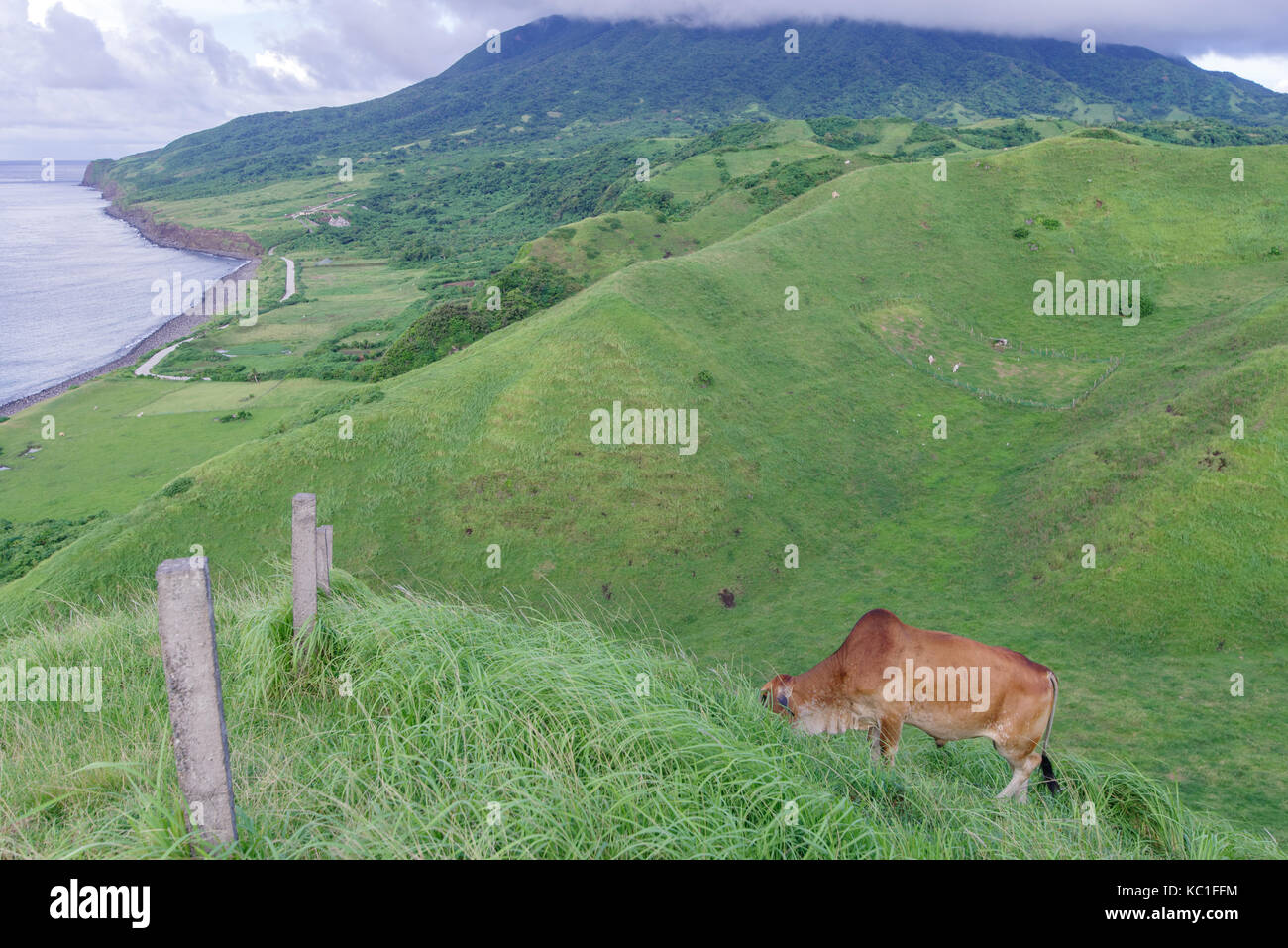 View from Vayang Rolling Hills, Ivatan Island, Batanes, Philippines ...