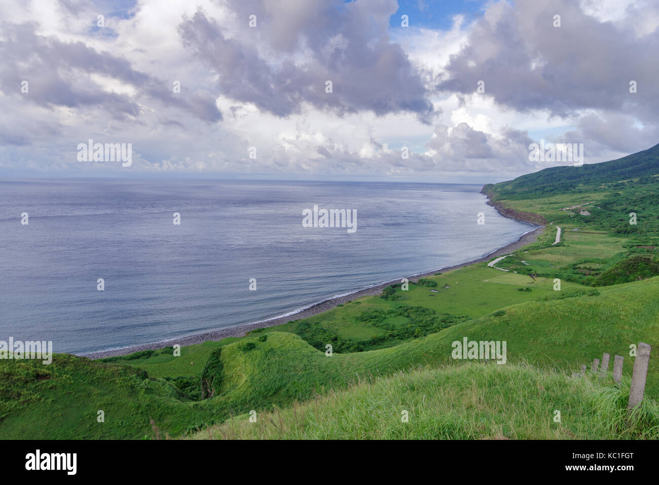 View from Vayang Rolling Hills, Ivatan Island, Batanes, Philippines ...
