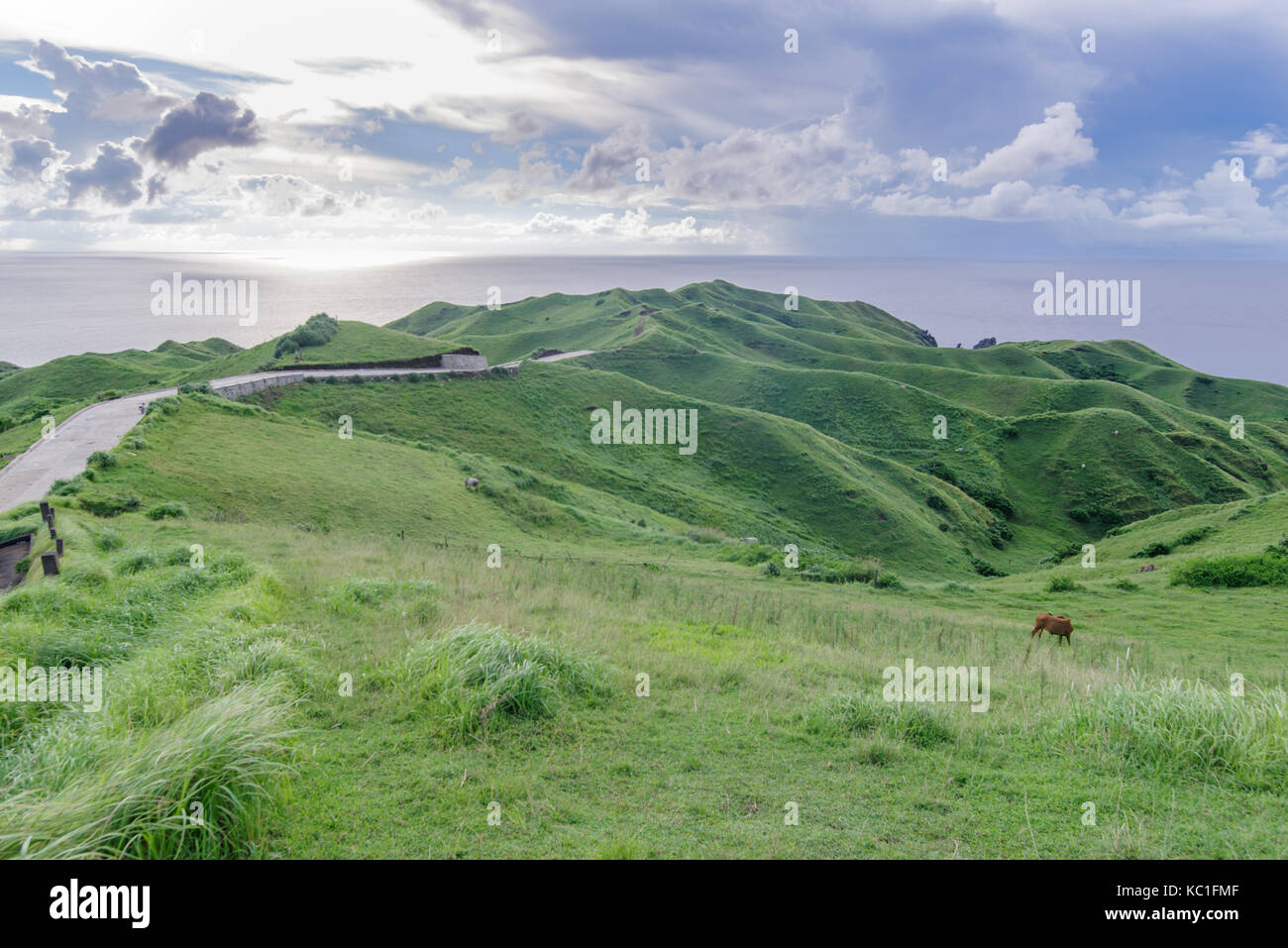 View from Vayang Rolling Hills, Ivatan Island, Batanes, Philippines ...