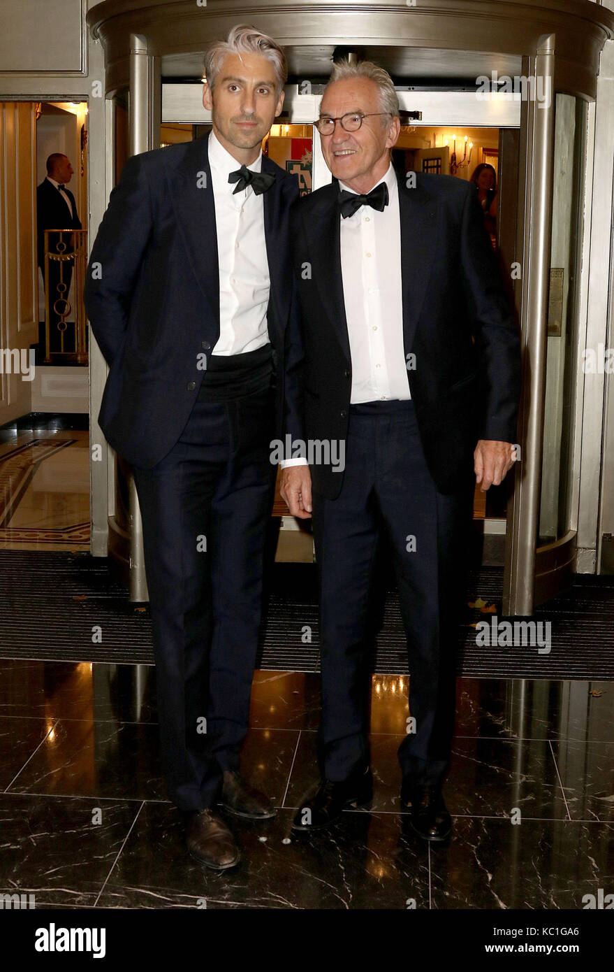 Sep 04, 2017 - George Lamb and Larry Lamb attending TV Choice Awards ...