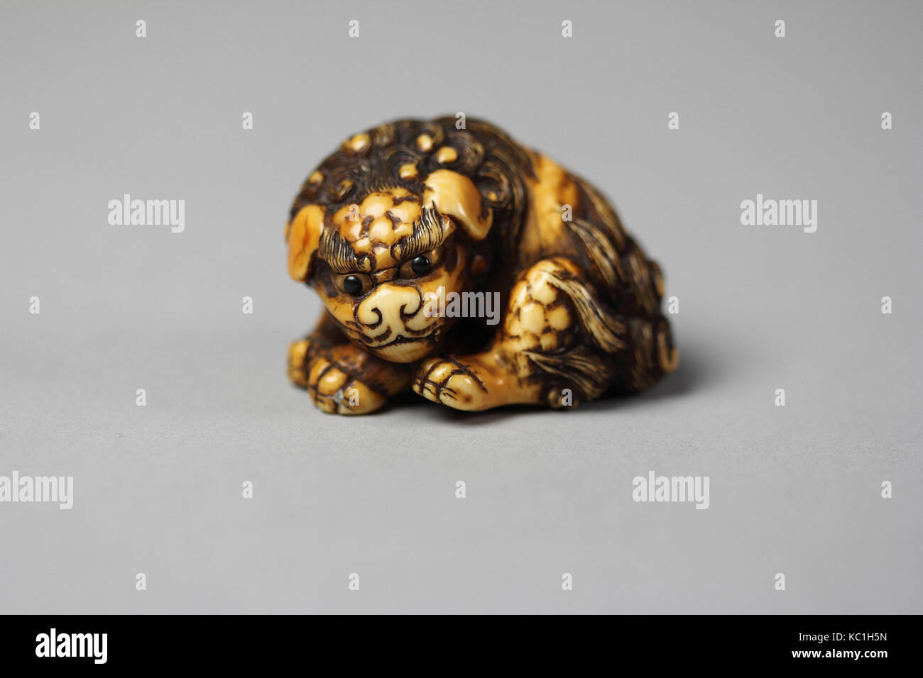 Netsuke of a Karashishi, late 18th–early 19th century Stock Photo - Alamy