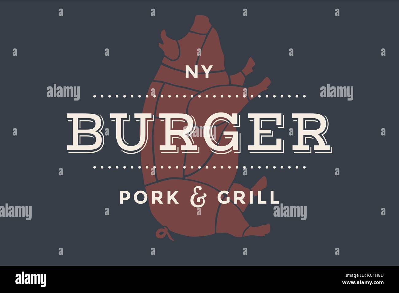 Logo of Burger bar Stock Vector Image & Art - Alamy