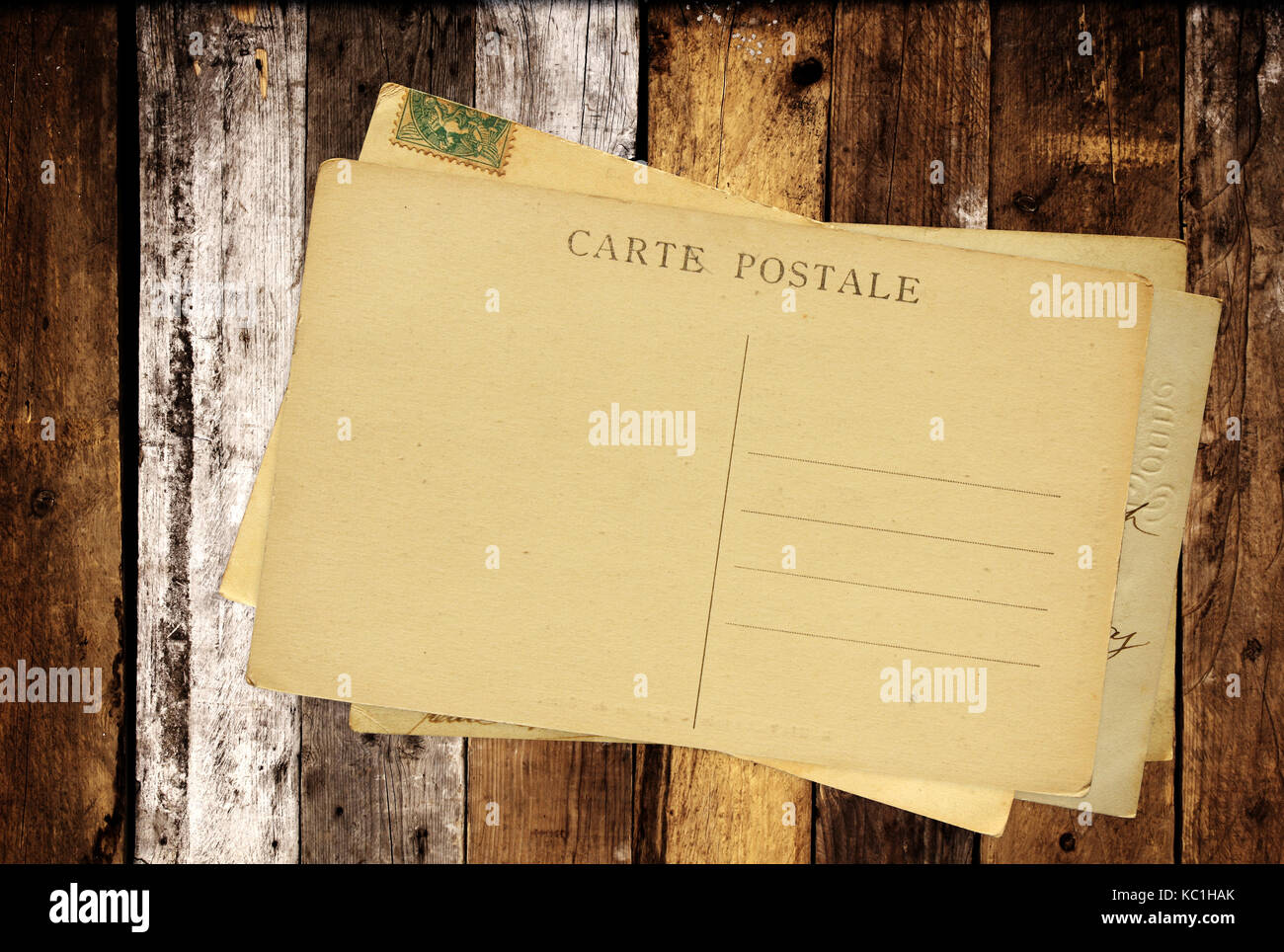Vintage carte postale hi-res stock photography and images - Alamy