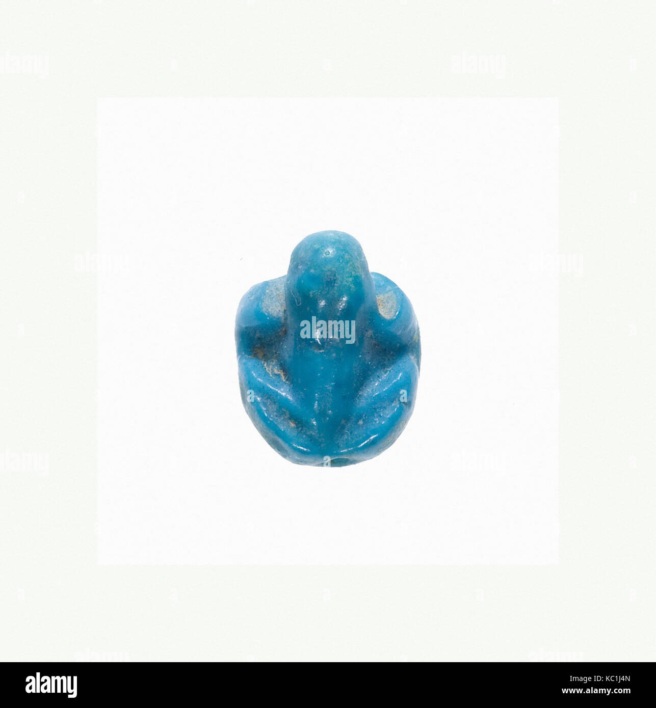 Frog Seal Amulet with a City Hieroglyph (?) on the Base, ca. 1390–1353 ...