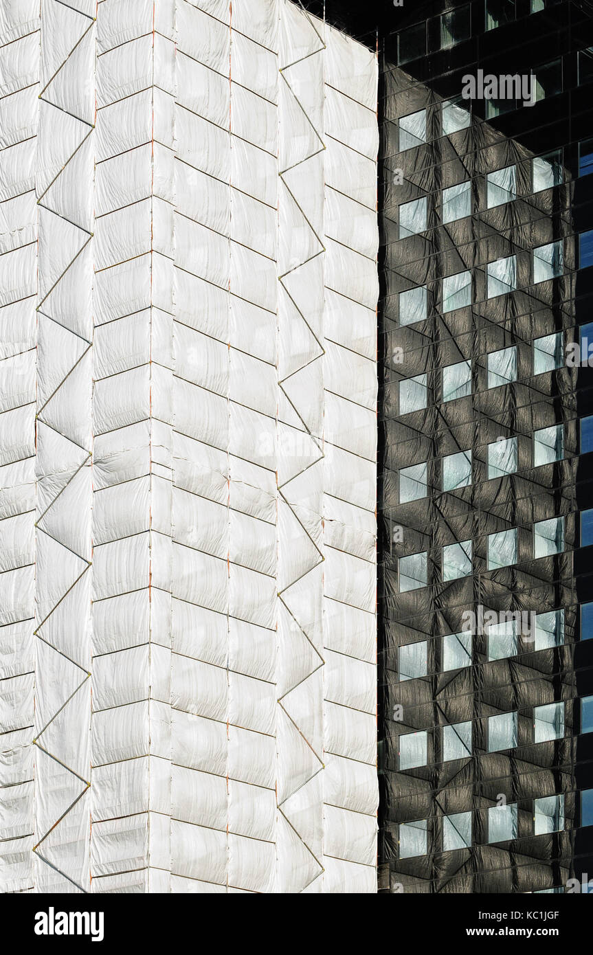 Building under construction covered hi-res stock photography and images ...