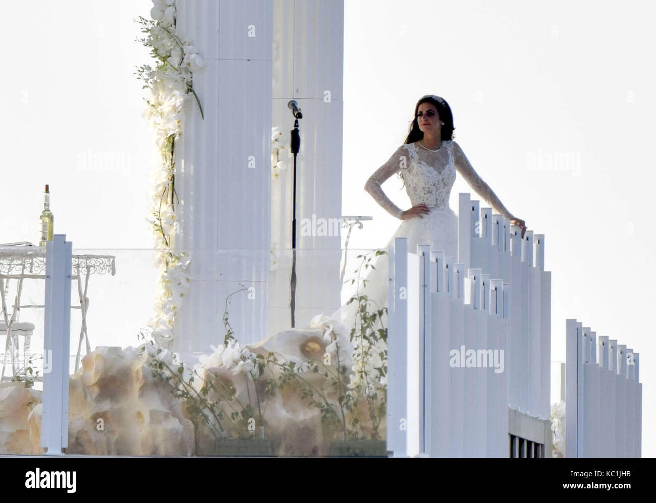 The wedding of billionaire property mogul Jeff Sutton's daughter Renee ...