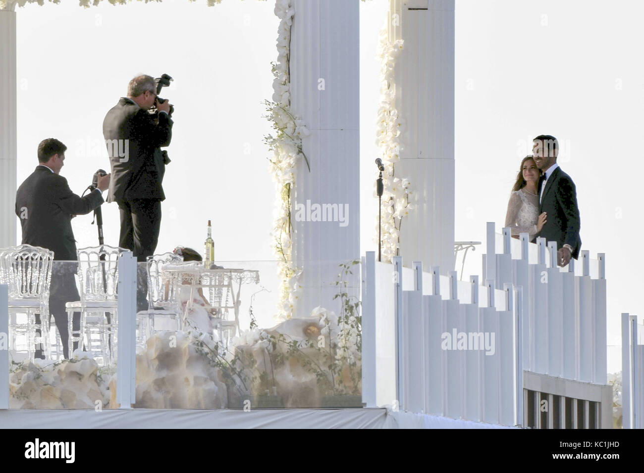 The wedding of billionaire property mogul Jeff Sutton's daughter Renee ...