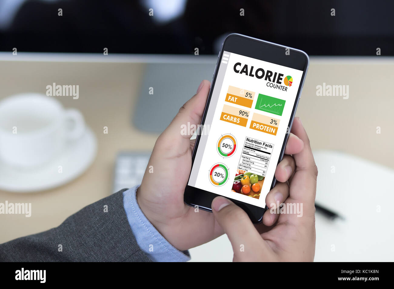 CALORIE counting counter application Medical eating healthy Diet ...
