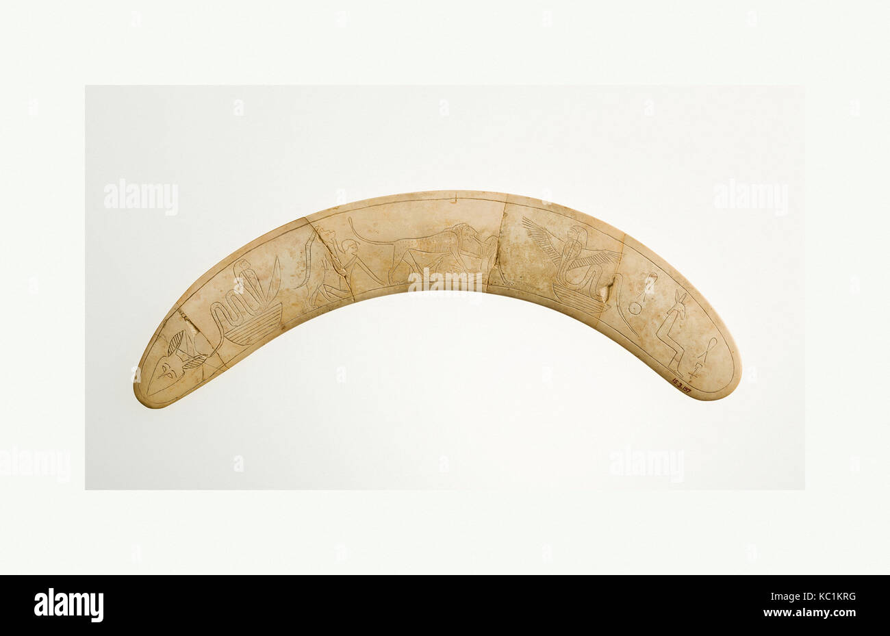 Magic wand, Middle Kingdom, Dynasty 12, late–early 13, ca. 1850–1640 B ...