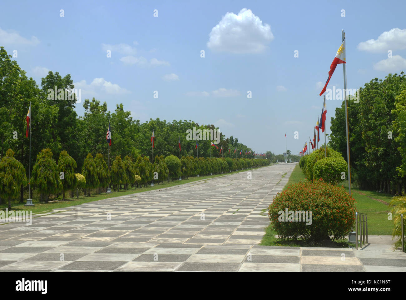 Battling Bastards of Bataan Memorial, Capas National Shrine, in Capas ...