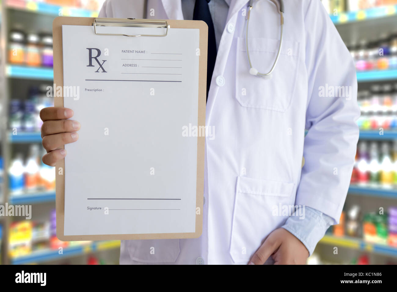 medicine doctor patient healthcare concept contraception Rx ...