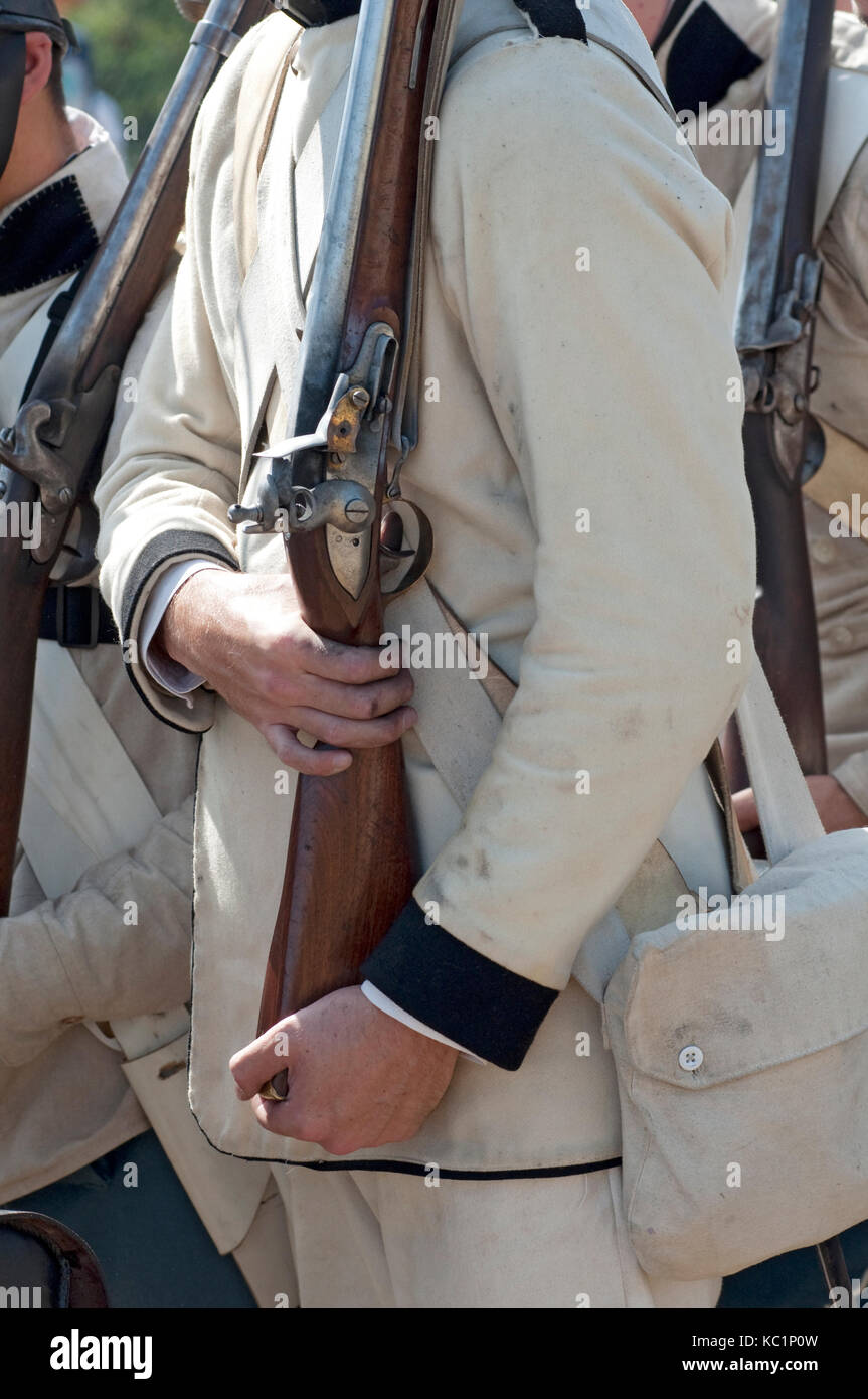 Flintlock Rifle Stock Photos & Flintlock Rifle Stock Images - Alamy