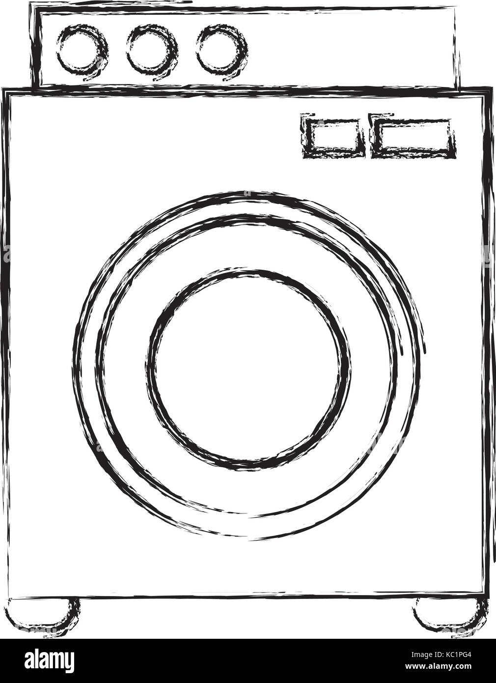 Washer laundry machine Stock Vector Image & Art - Alamy