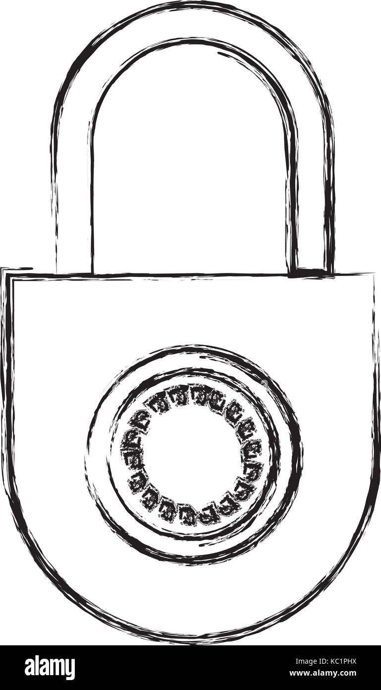 Padlock security symbol Stock Vector Image & Art - Alamy