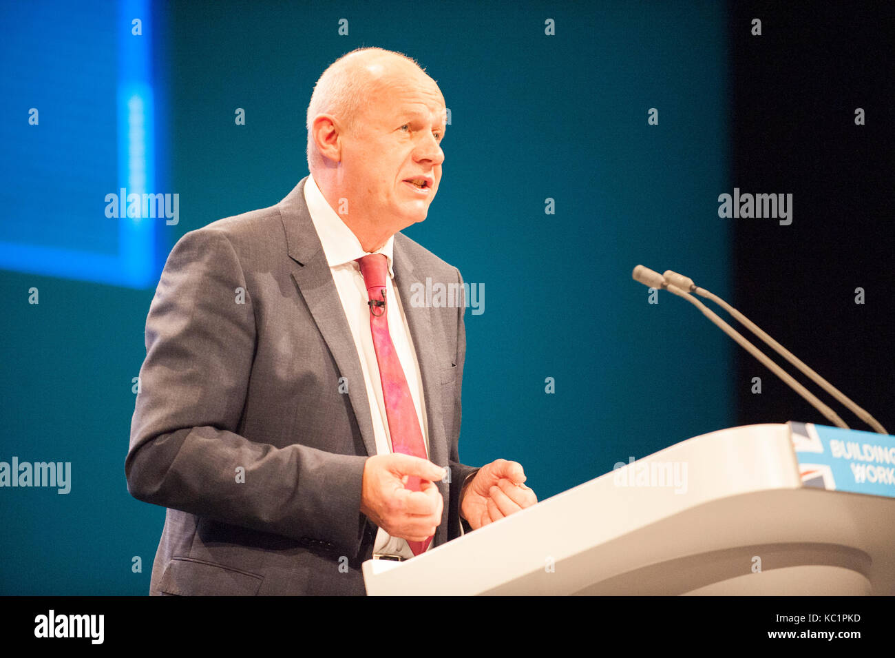 Manchester, UK. 1st October 2017. The First Secretary of State, The Rt ...