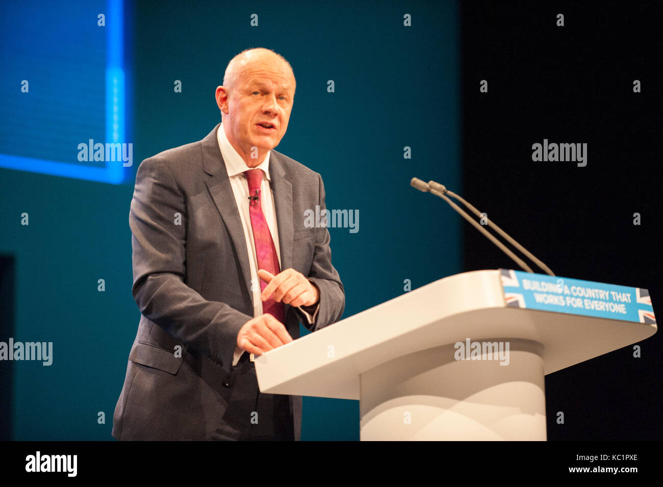 Manchester, UK. 1st October 2017. The First Secretary of State, The Rt ...