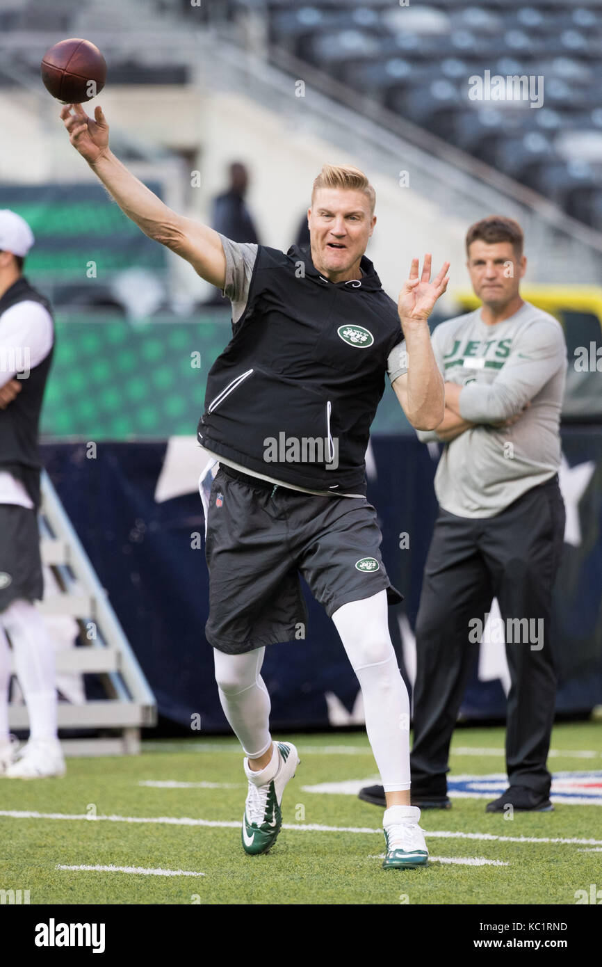 East Rutherford, New Jersey, USA. 1st Oct, 2017. New York Jets ...