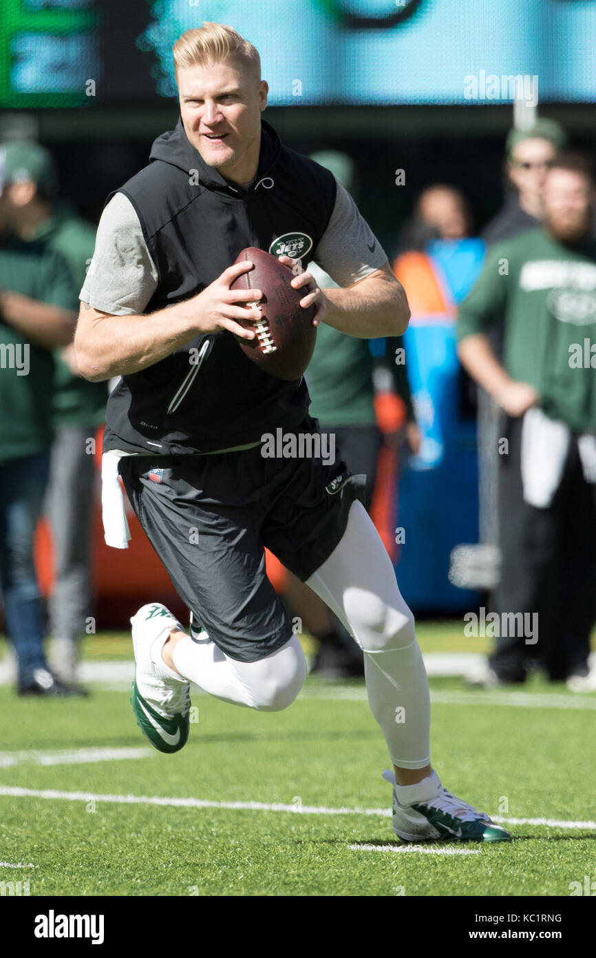 East Rutherford, New Jersey, USA. 1st Oct, 2017. New York Jets ...