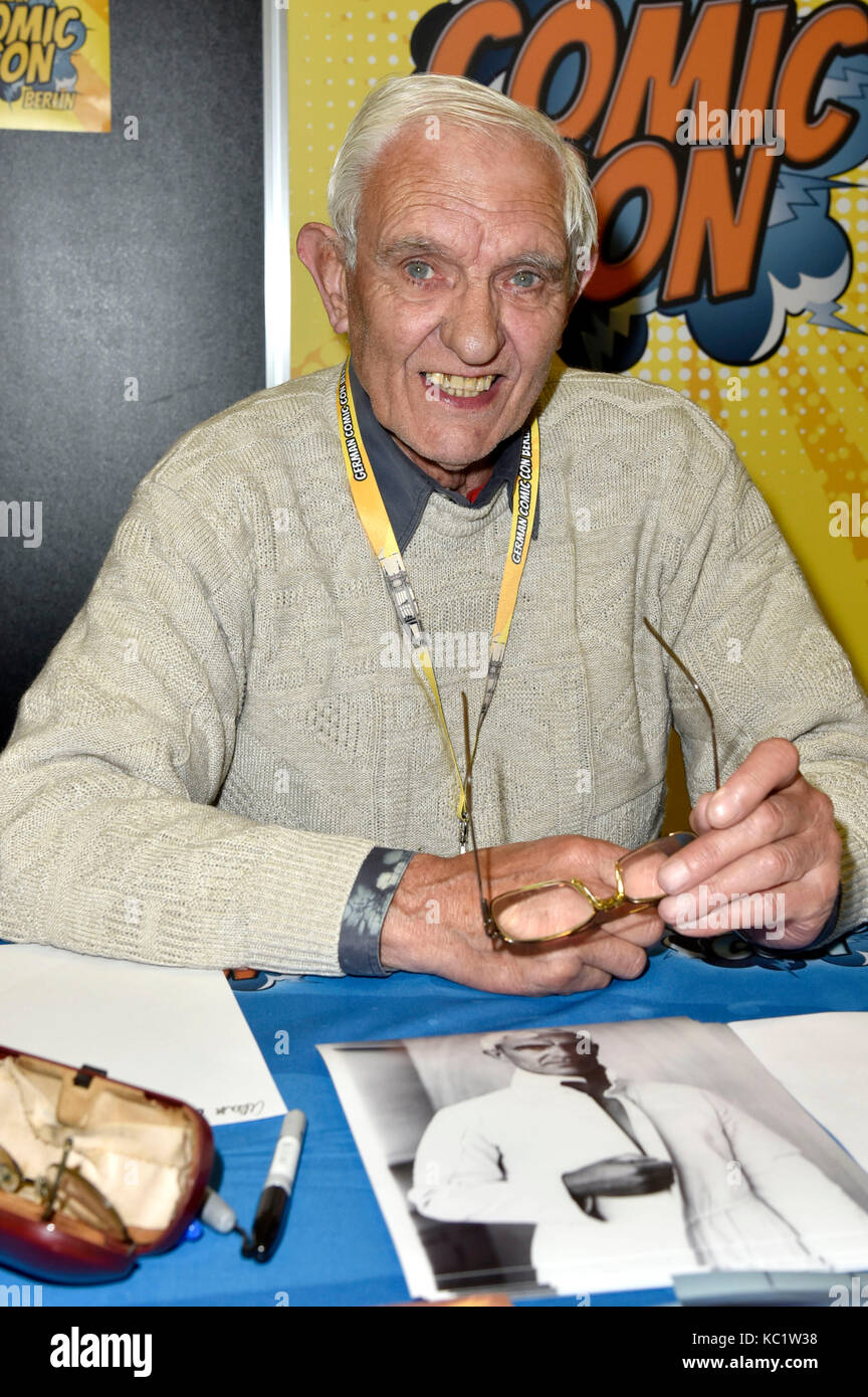 Alan Harris attends the 2nd German Comic Con 2017 at Messe Berlin on ...