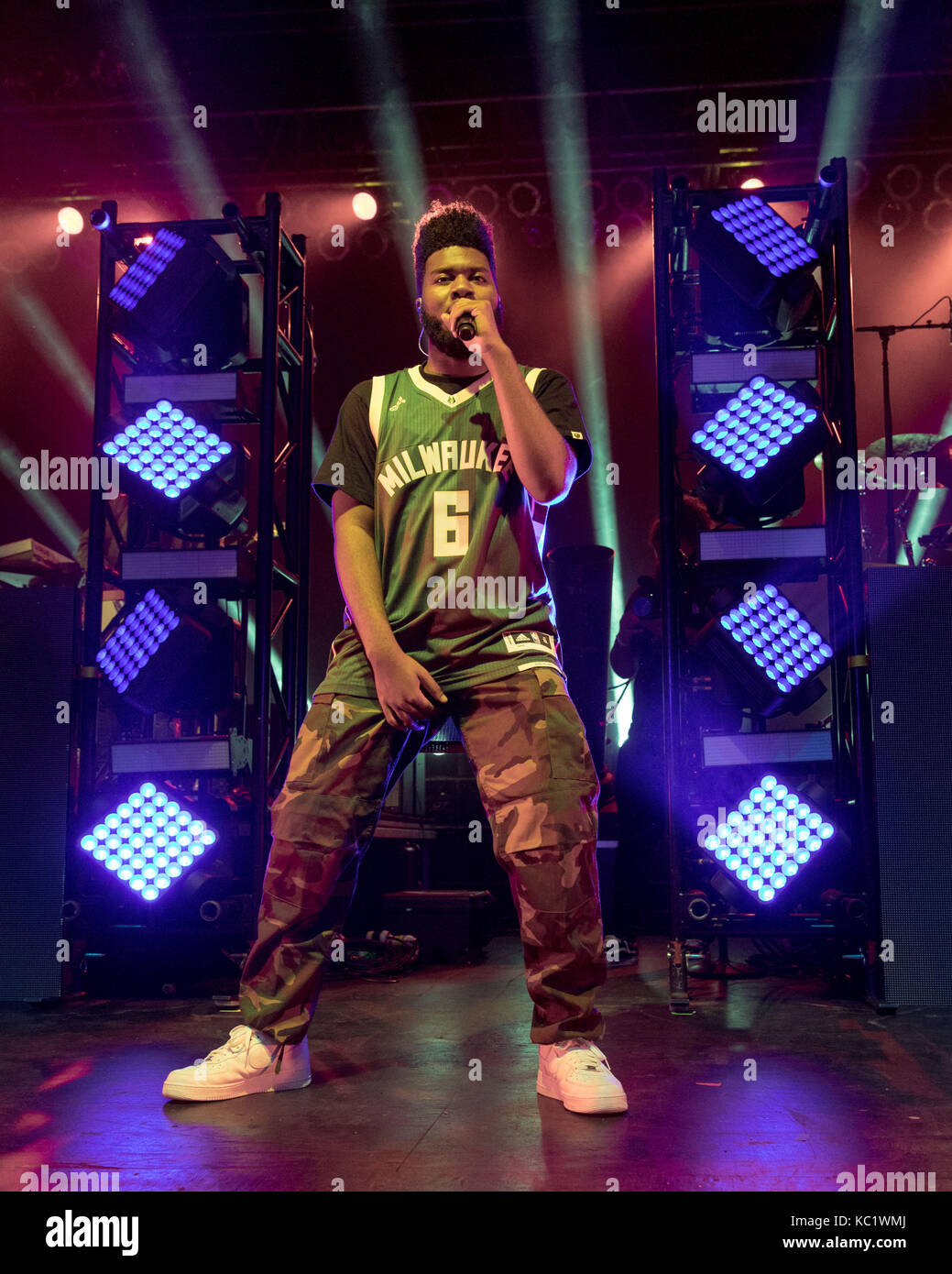 Milwaukee, Wisconsin, USA. 18th Aug, 2017. Singer KHALID (KHALID ...