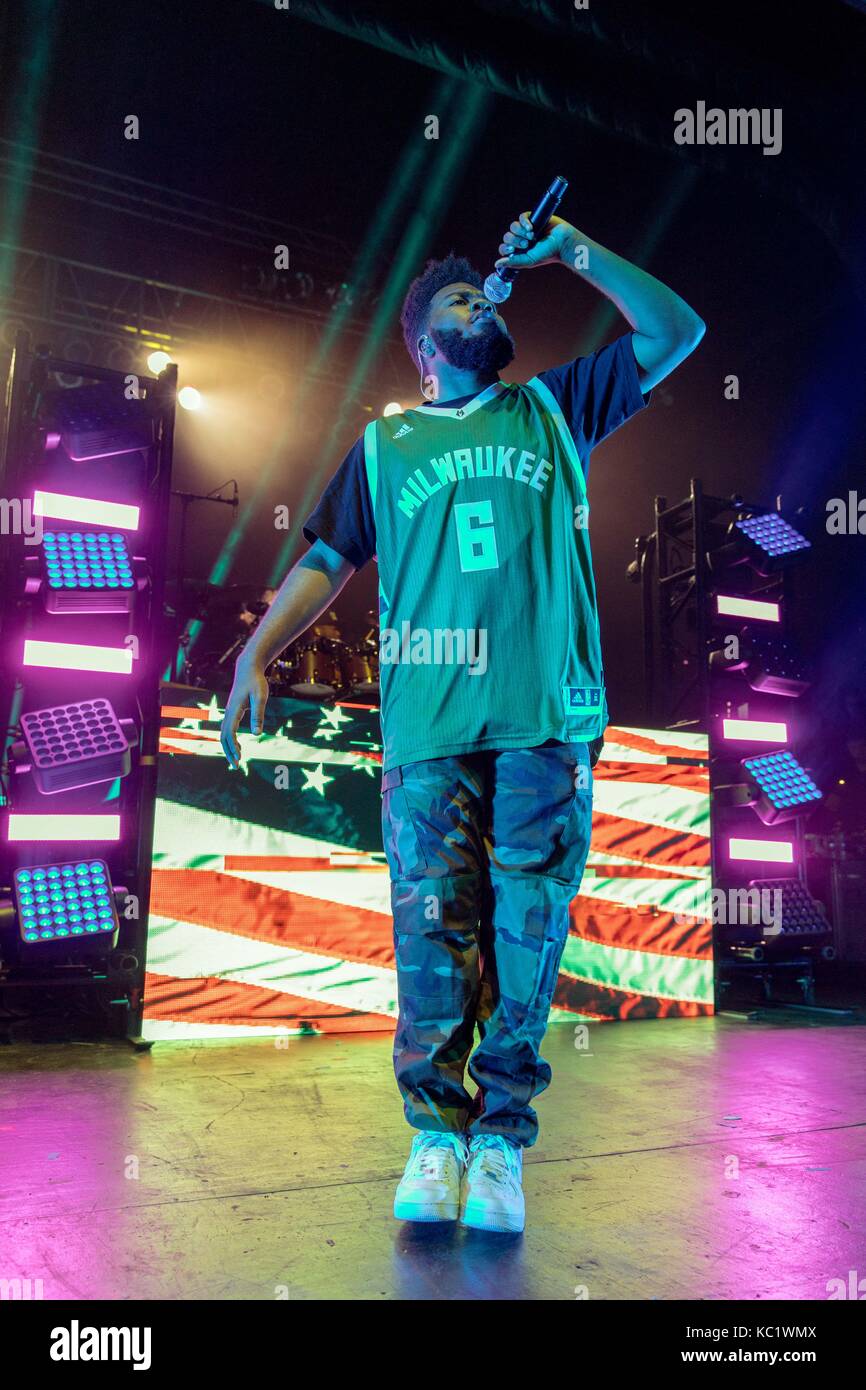 Milwaukee, Wisconsin, USA. 18th Aug, 2017. Singer KHALID (KHALID ...