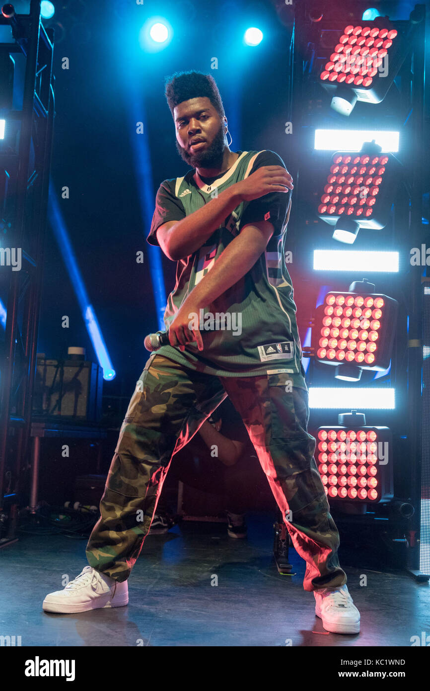 Milwaukee, Wisconsin, USA. 18th Aug, 2017. Singer KHALID (KHALID ...