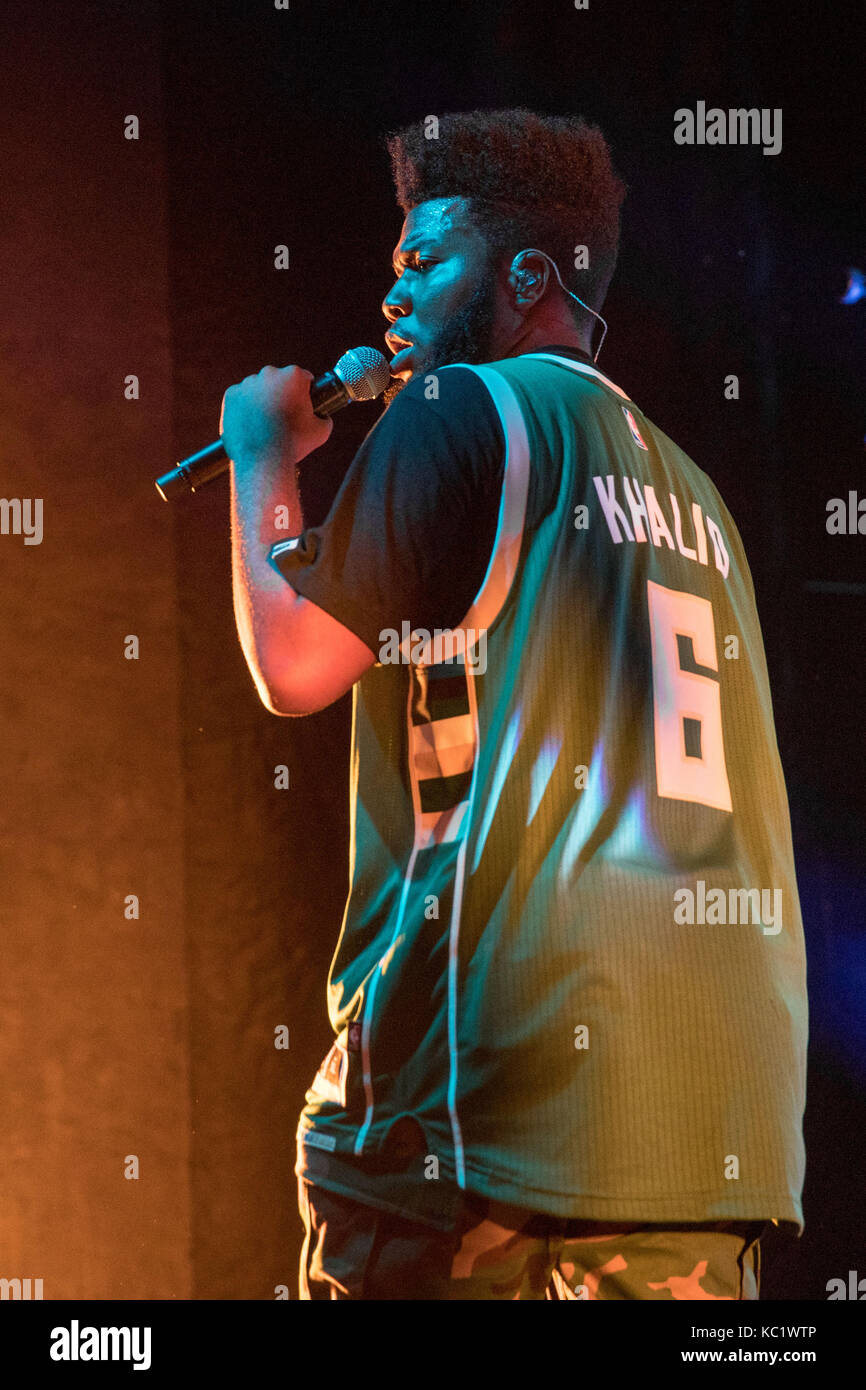 Milwaukee, Wisconsin, USA. 18th Aug, 2017. Singer KHALID (KHALID ...