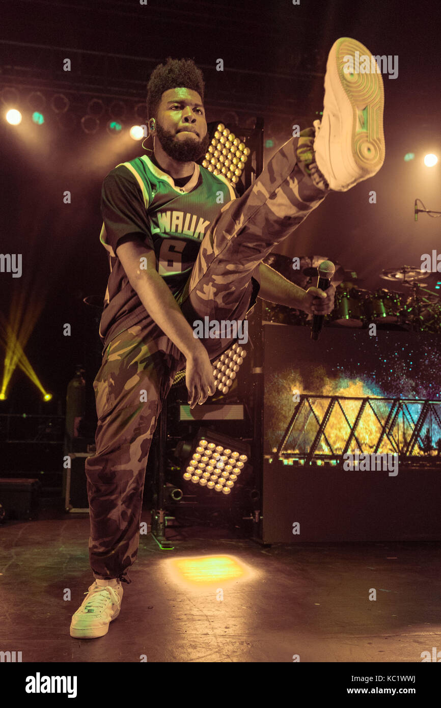 Milwaukee, Wisconsin, USA. 18th Aug, 2017. Singer KHALID (KHALID ...