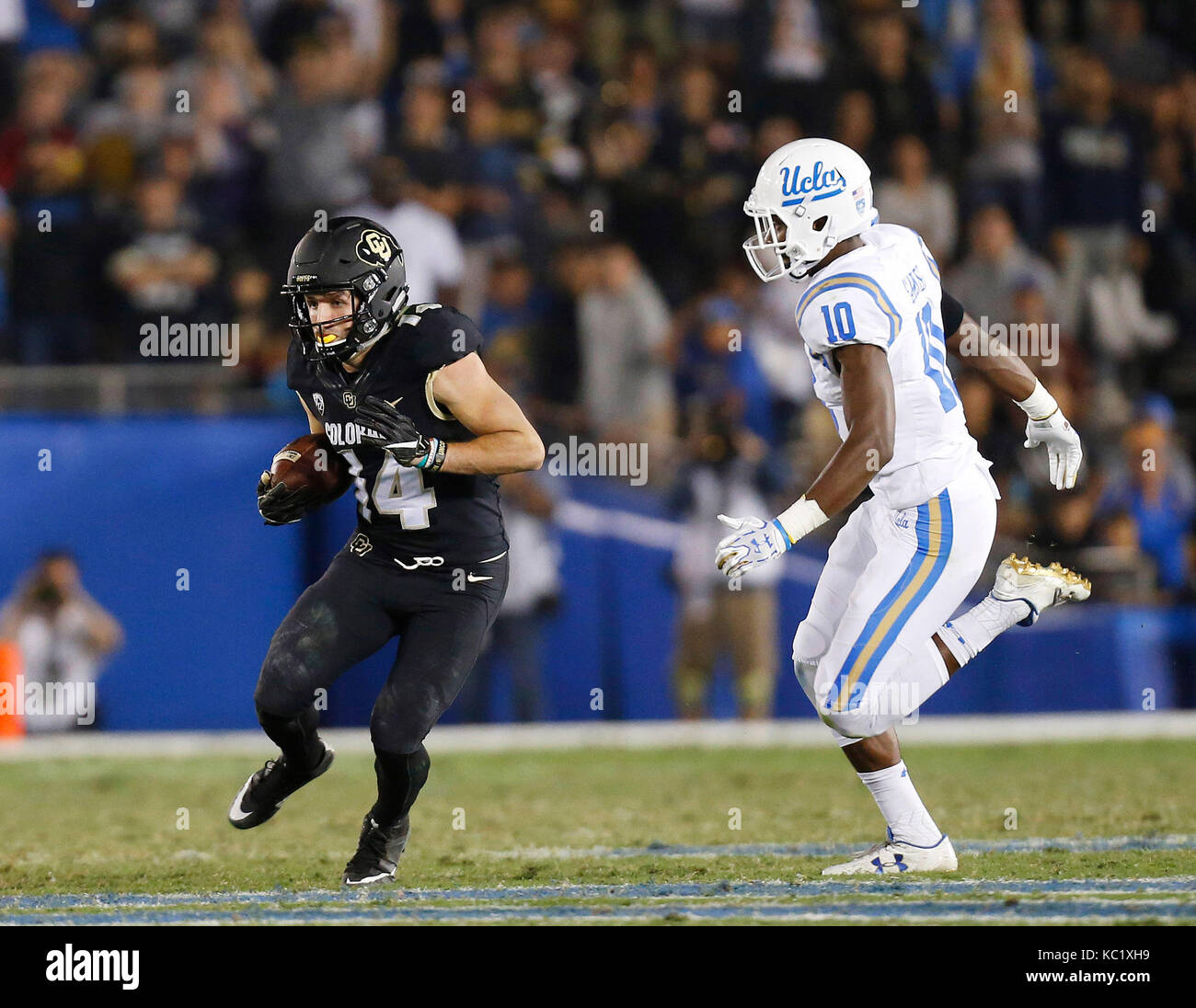 September 30, 2017 Colorado Buffaloes wide receiver Jay MacIntyre #14 ...