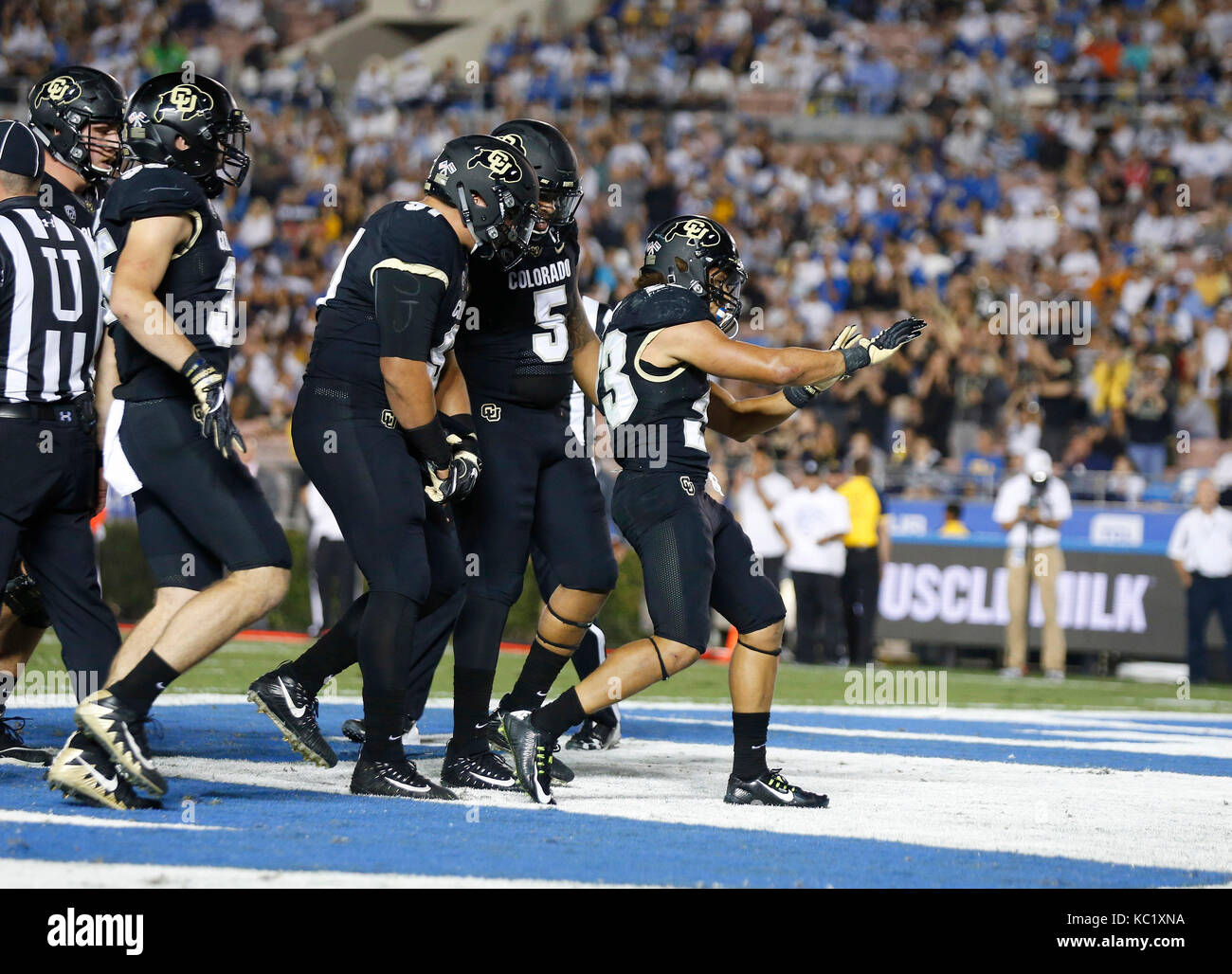 September 30, 2017 Colorado Buffaloes running back Phillip Lindsay #23 ...