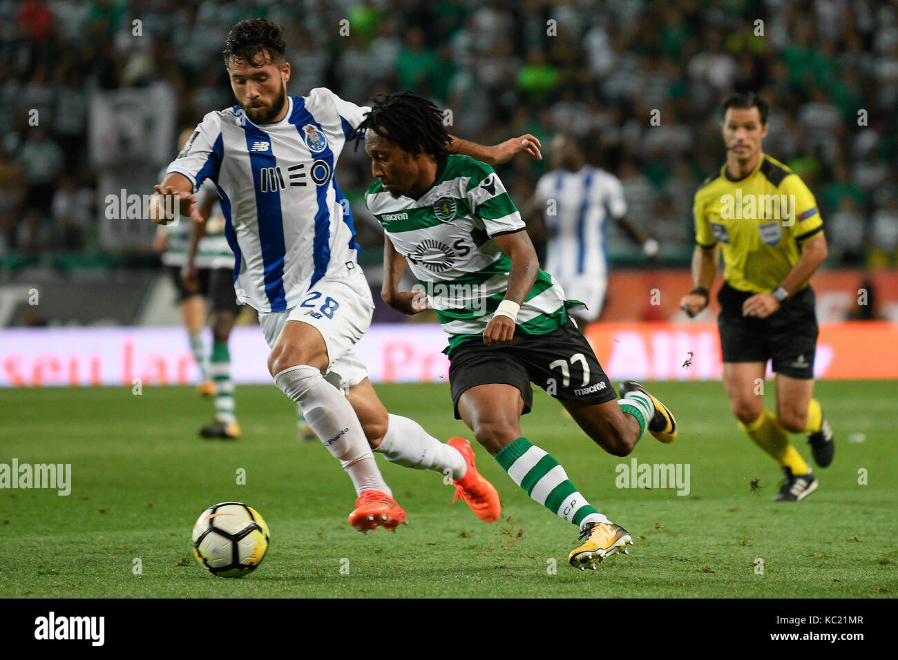 Portugal, Lisbon, 01.10.2017 - PORTUGUESE LEAGUE: SPORTING CP x FC ...