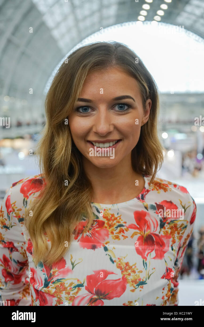 Olympia London, London, England, UK. Simone Partner is a Youtuber ...