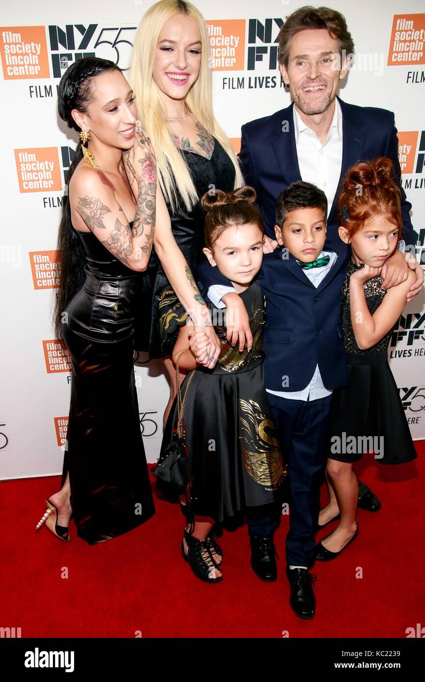 New York, NY, USA. 1st Oct, 2017. Mela Murder, Bria Vinaite, Willem ...