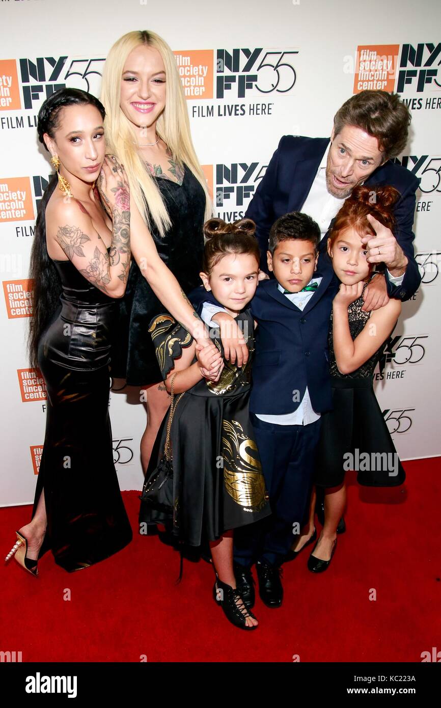 New York, NY, USA. 1st Oct, 2017. Mela Murder, Bria Vinaite, Willem ...