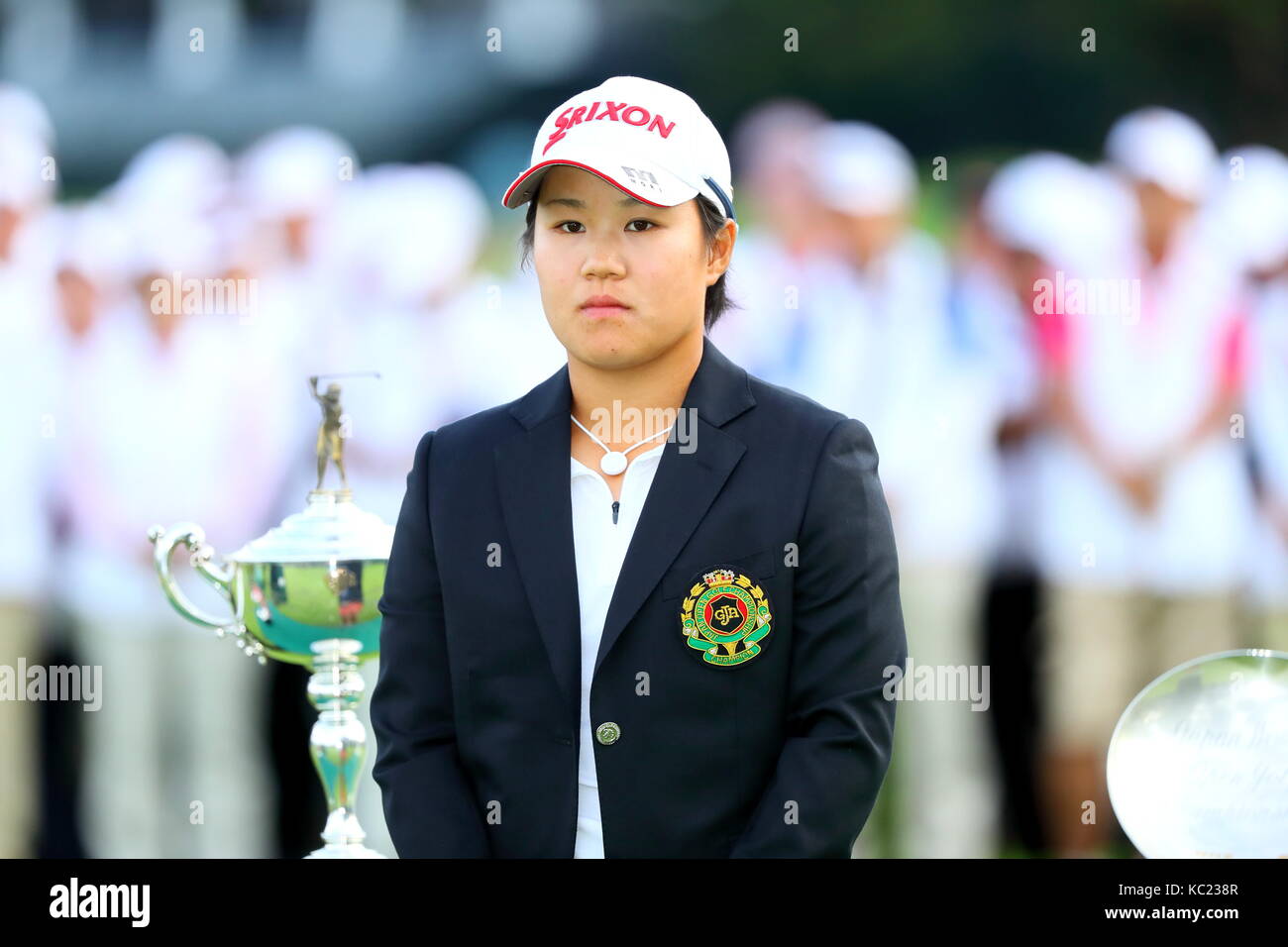 Abiko Golf Club, Chiba, Japan. 1st Oct, 2017. Nasa Hataoka, OCTOBER 1 ...