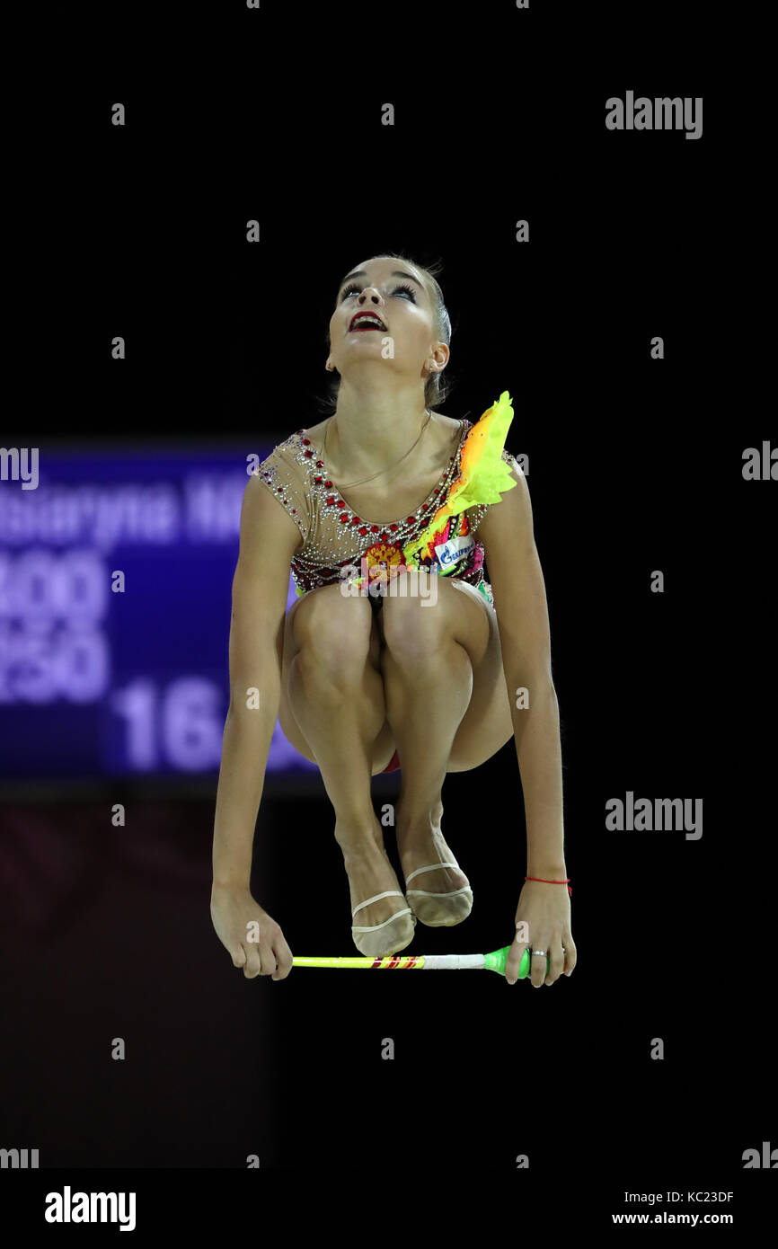 Tokyo Japan 1st Oct 2017 Dina Averina Rus Rhythmic Gymnastics