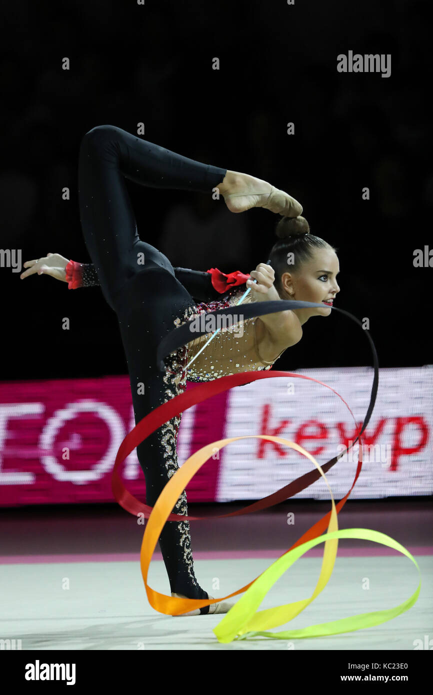 Tokyo, Japan. 1st Oct, 2017. Dina Averina (RUS) Rhythmic Gymnastics ...