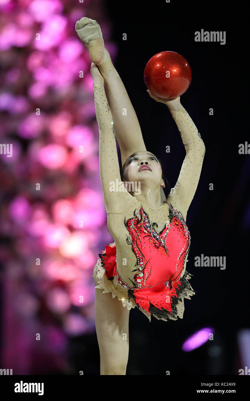 Tokyo, Japan. 30th Sep, 2017. Karin Koike (JPN) Rhythmic Gymnastics ...
