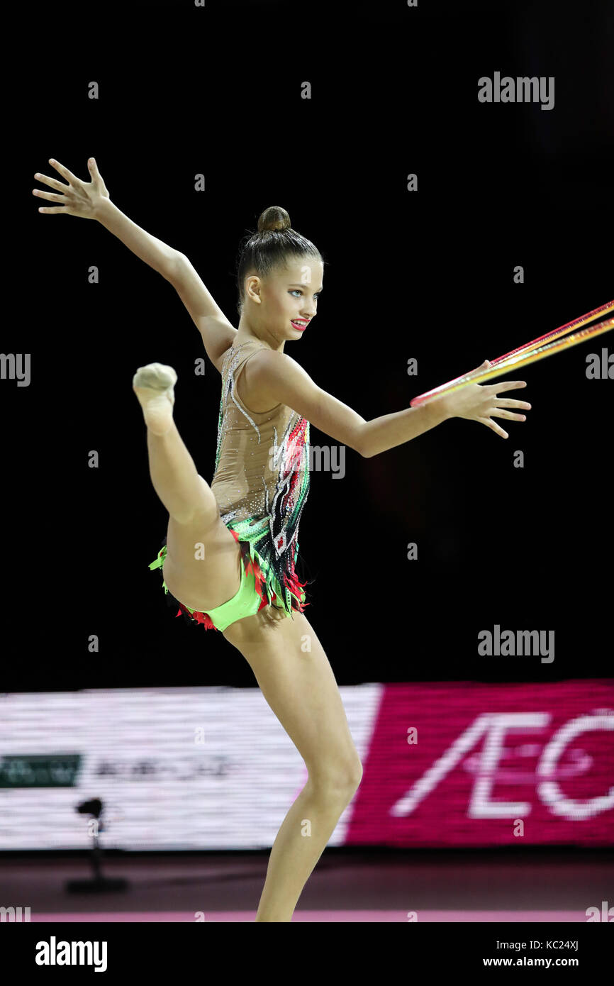 Tokyo, Japan. 30th Sep, 2017. Anastasia Sergeeva (RUS) Rhythmic ...