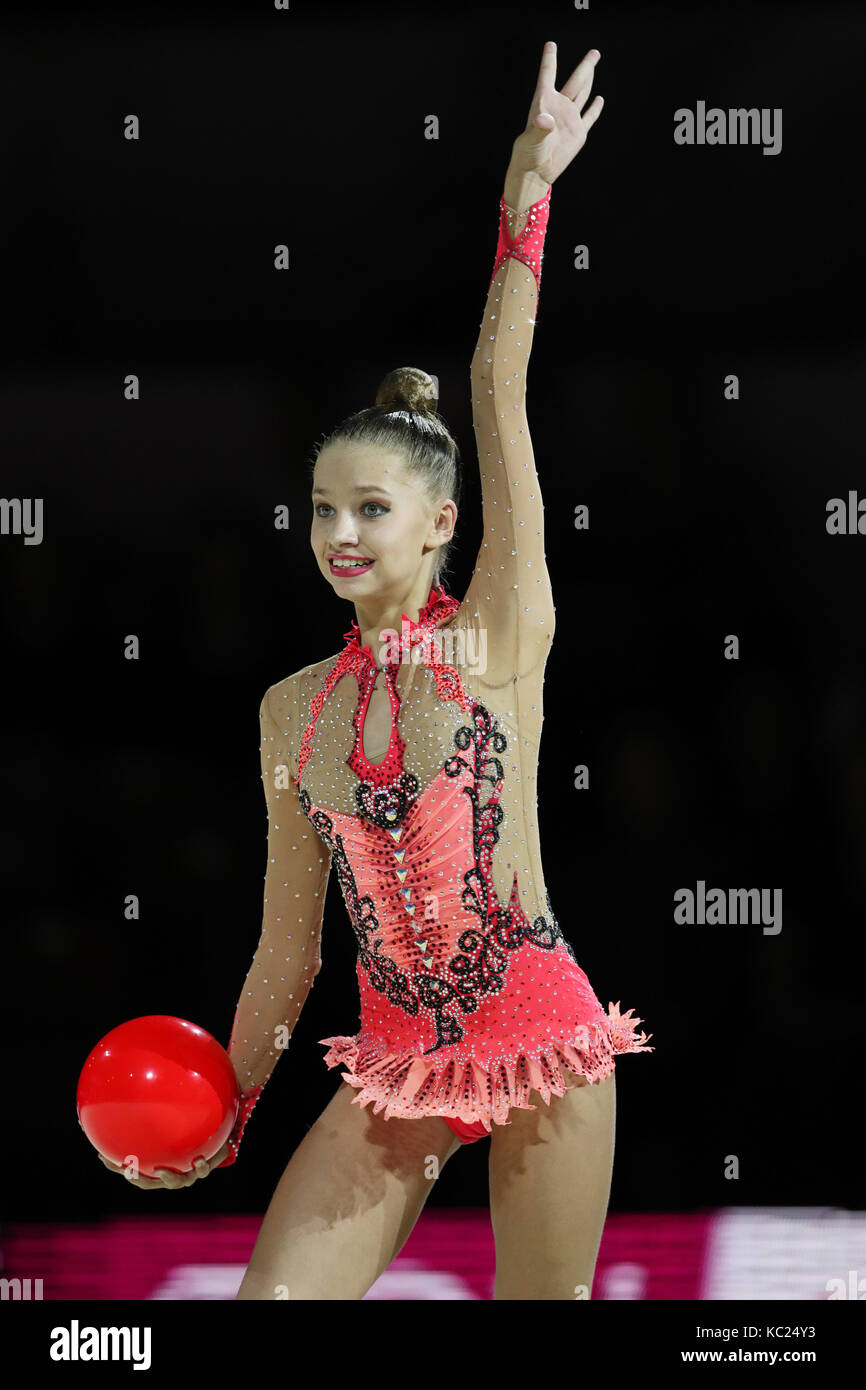 Tokyo, Japan. 30th Sep, 2017. Anastasia Sergeeva (RUS) Rhythmic ...
