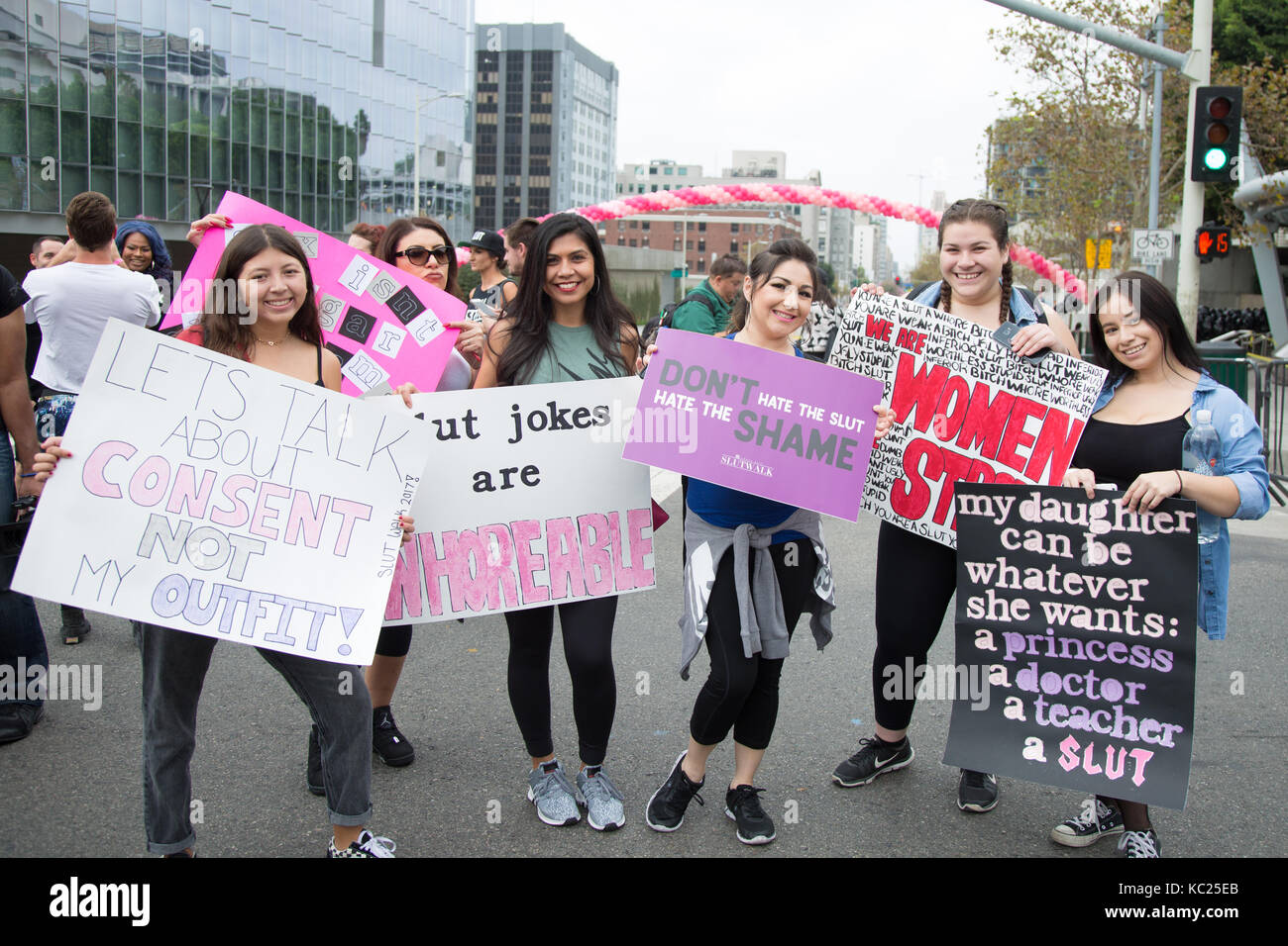 Los Angeles, California, USA. 1st Oct, 2017. Andrea Polano, Tammy ...